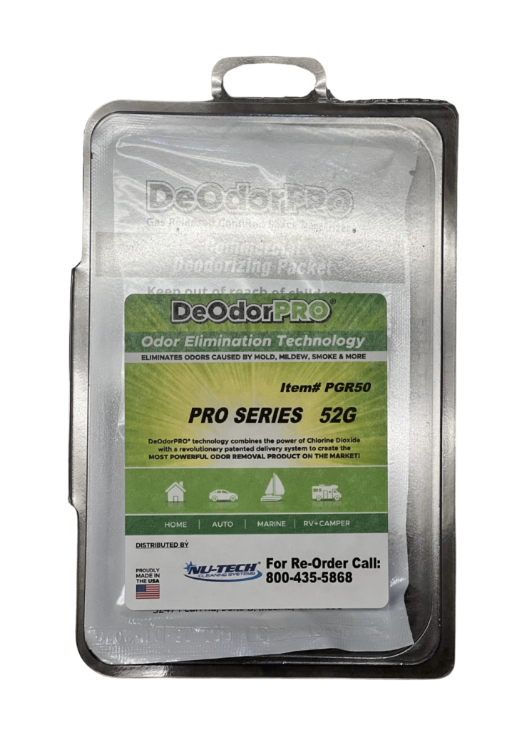 CLO2 52g Gas Release Packet/Complete Kit - NuTech Cleaning Systems