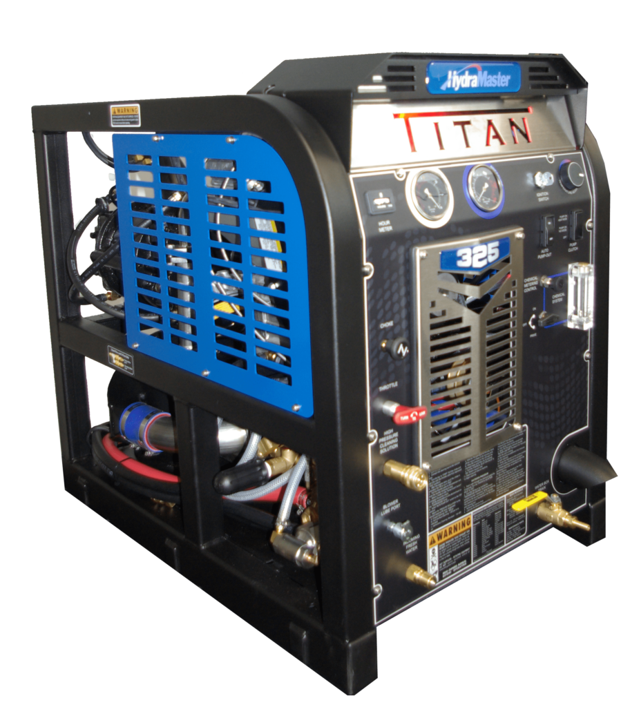 TITAN 325 Truckmount w/100 gal Maxx-Air Recovery Tank w/Hydraclutch ...