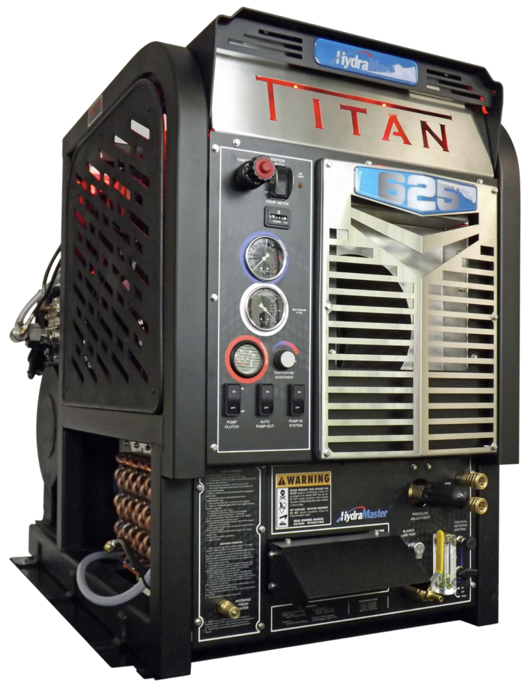 TITAN 625 w/100 gallon MAXX-AIRE Recovery Tank 100' of Sol & Vac Hose 1 ...